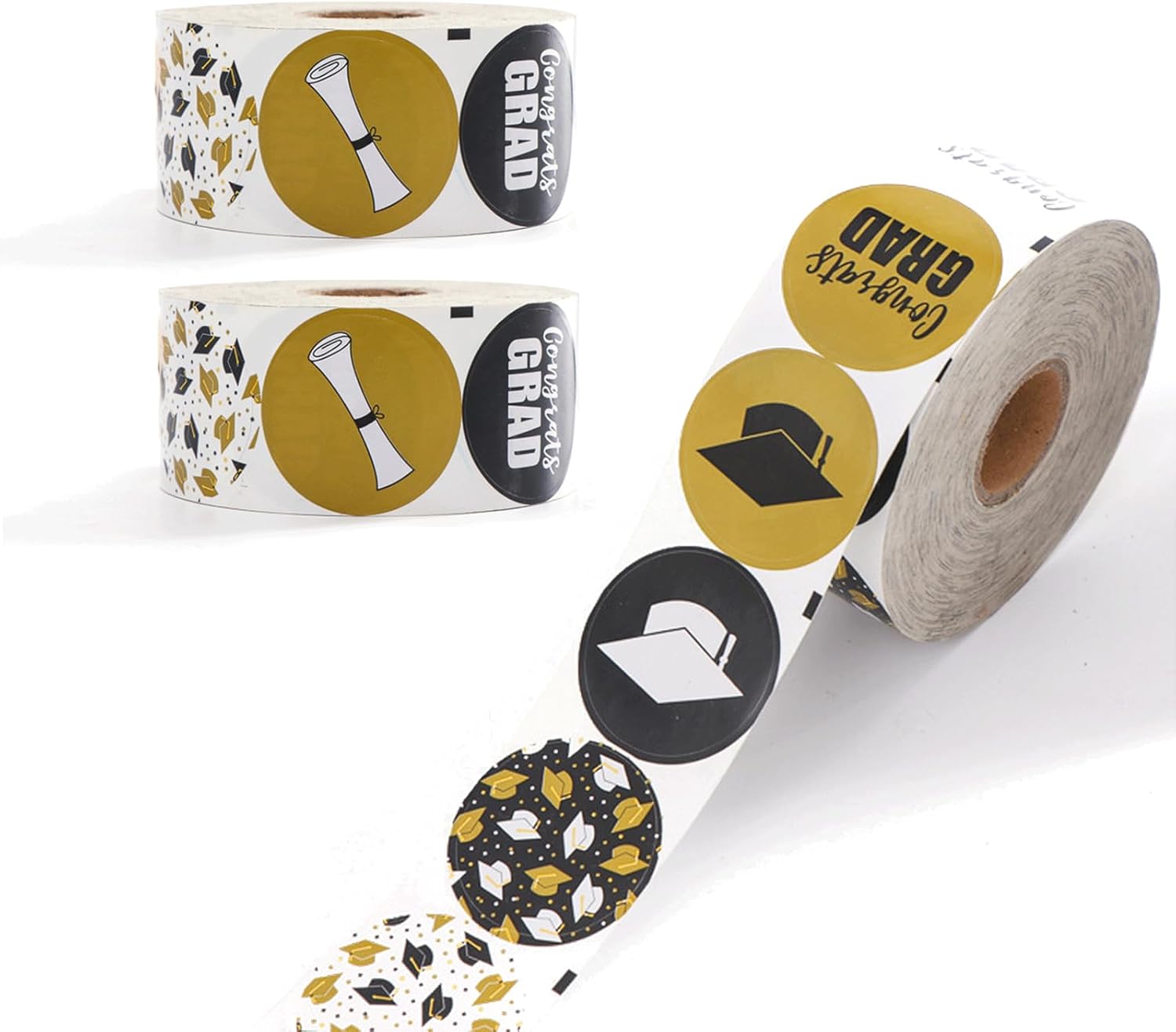 Amazon.com: 1000PCS Round Graduation Stickers, 2024 Graduation Stickers ...