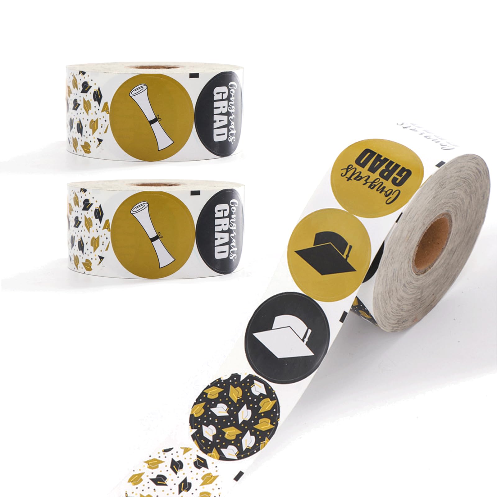 Amazon.com: 1000PCS Round Graduation Stickers, 2024 Graduation Stickers ...