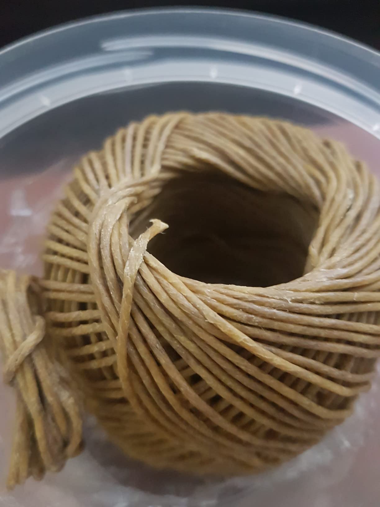 Kare & Kind Organic Hemp Wick Line - 100% Natural Hemp - Edible Grade ...