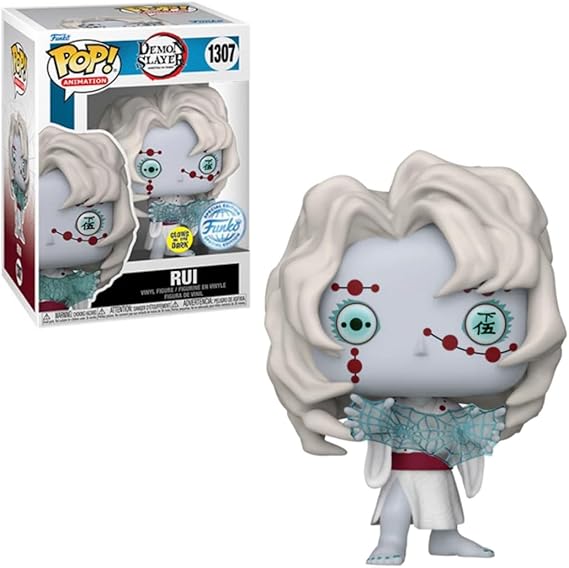Amazon.com: Demon Slayer S2 Rui Glow Exclusive Funko Pop! #1307 : Toys ...