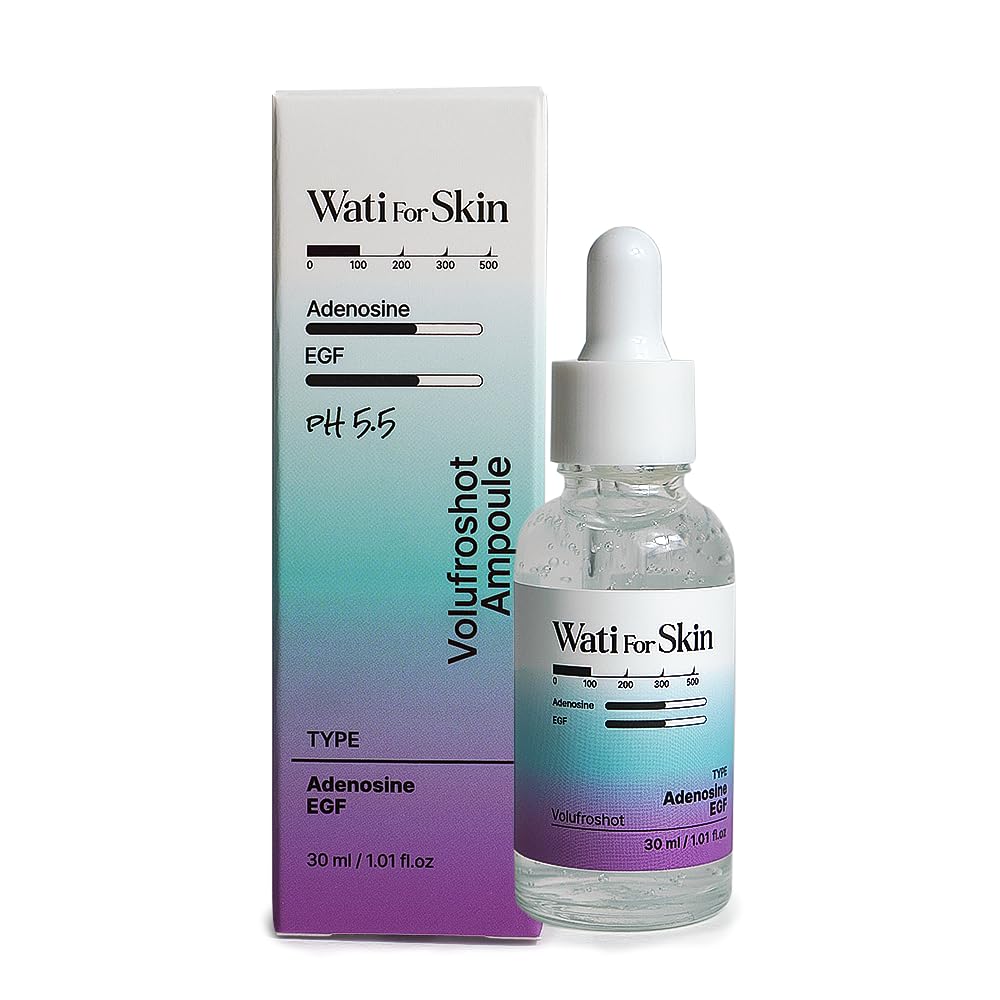 Amazon.com: Wati For Skin Adenosine EGF Volufroshot Ampoule (1.01 fl.oz ...