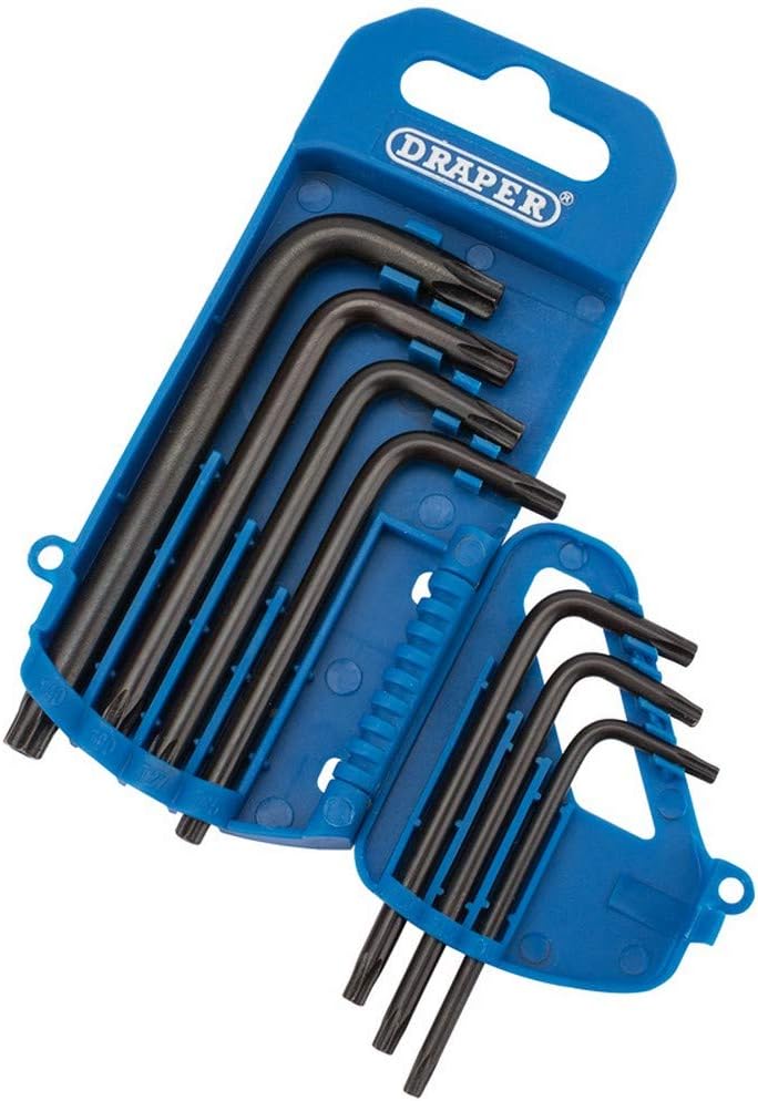 Draper TX-STAR® Torx Hex Key Set (9 Pieces) | Security Allen Key Star ...