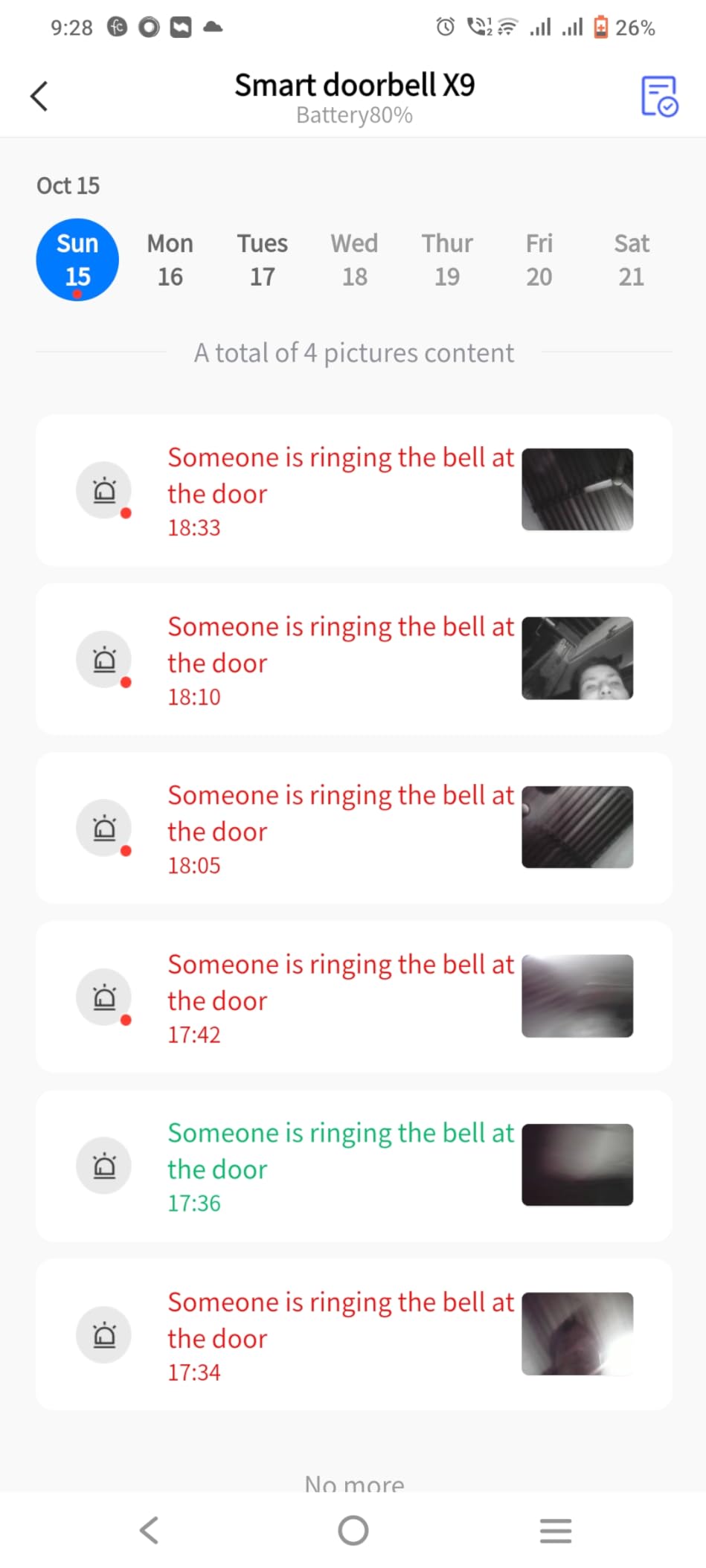 F FUNX Smart Doorbell for Home, WiFi Doorbell Camera Wireless with 38 Chimes, 1000Ft Range, Home ...