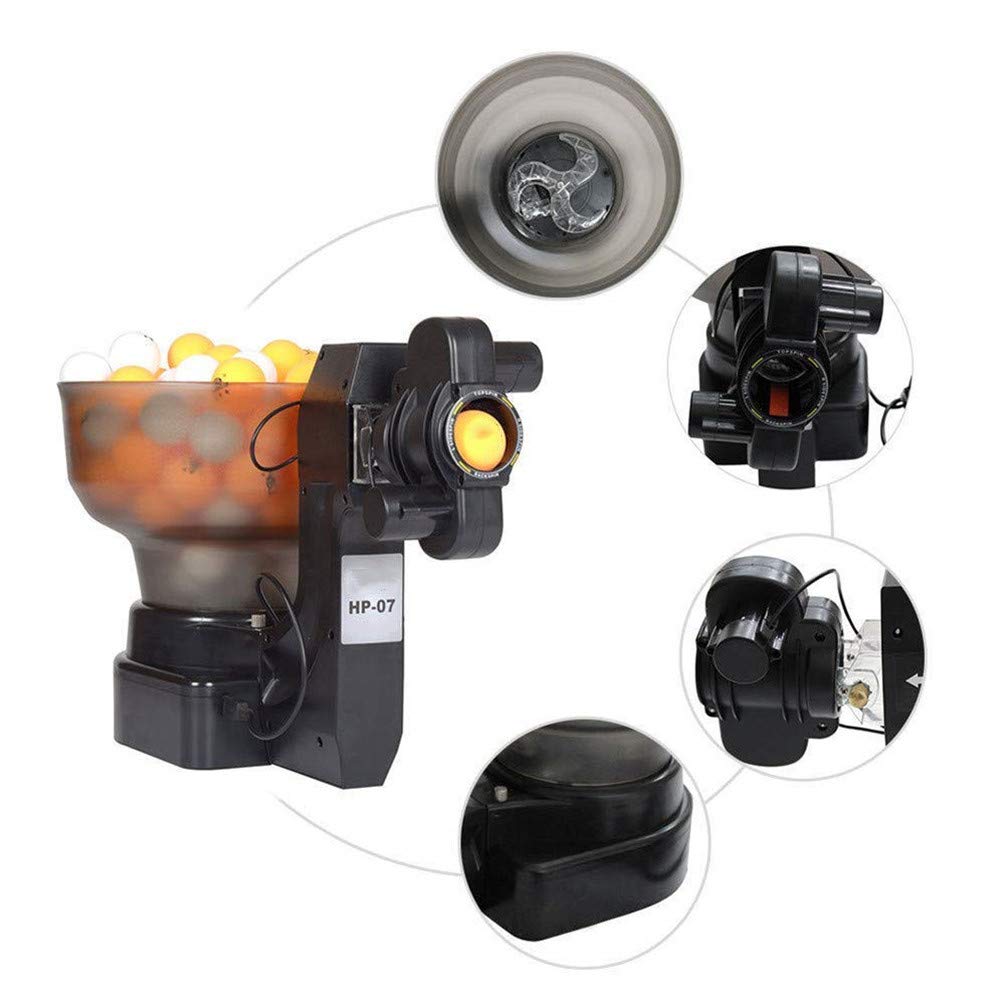 Table tennis robot, serving 36 different Spin on Machine 40mm Ball ...