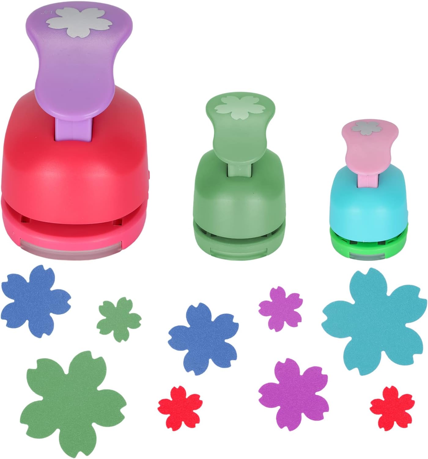 Amazon.com: TECH-P Set of 3PCS (2 inch+1.5 inch+1inch) Craft Punch Set ...