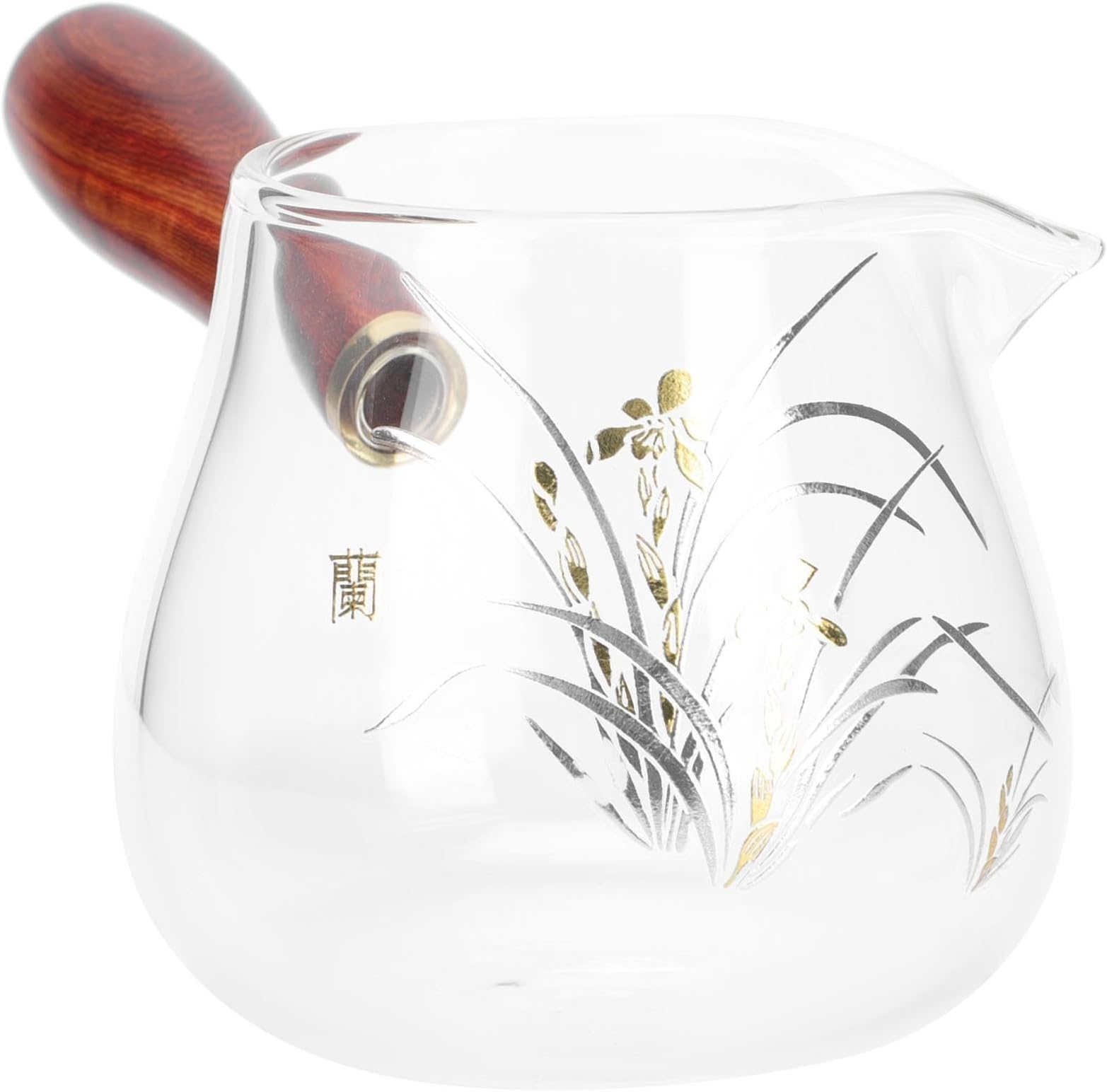 Amazon.com | Glass Gong Dao Bei, Chinese Glass Teacup Cha Hai, Kung Fu ...