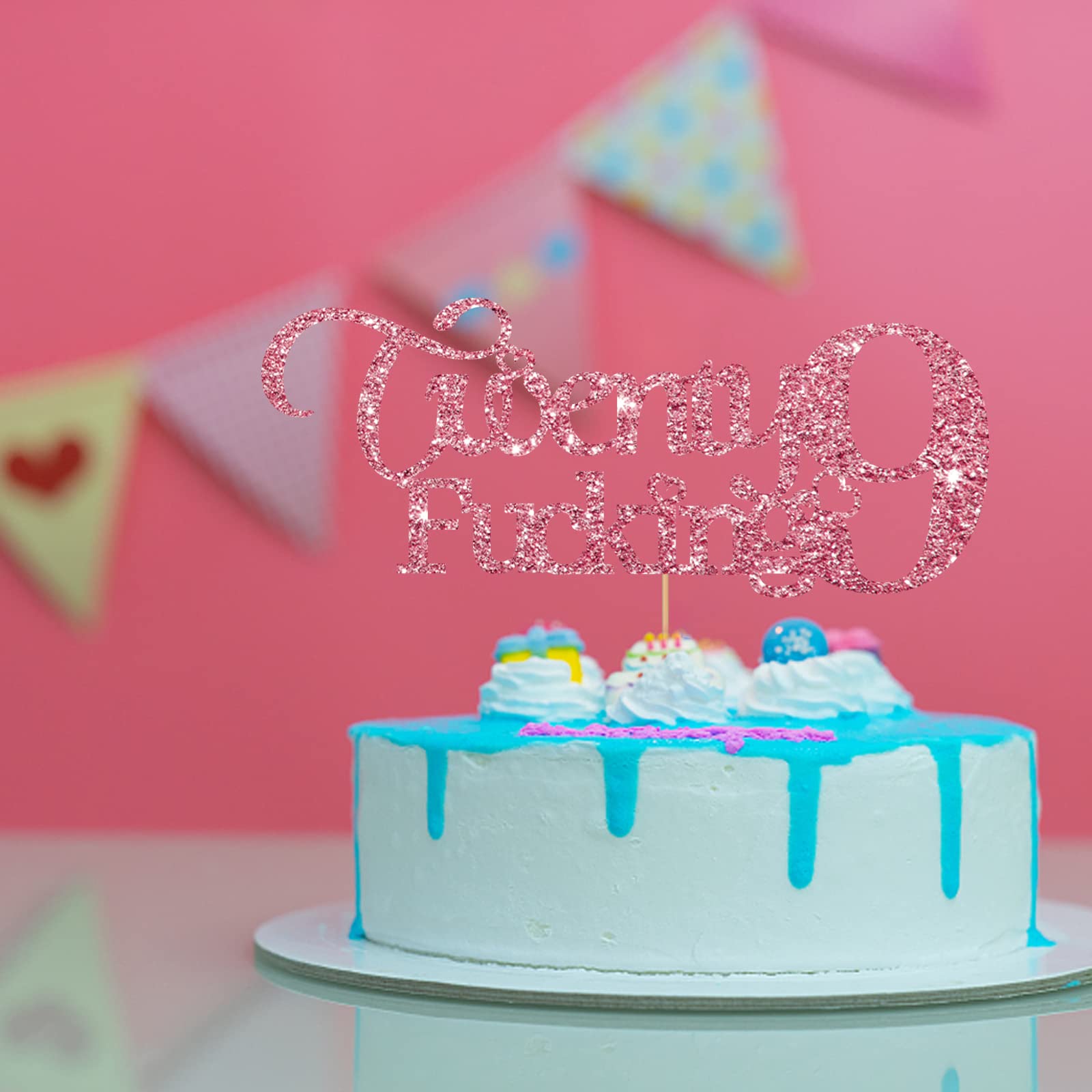 Snapklik.com : Rose Gold Twenty Nine Cake Topper, Happy 29th Birthday ...