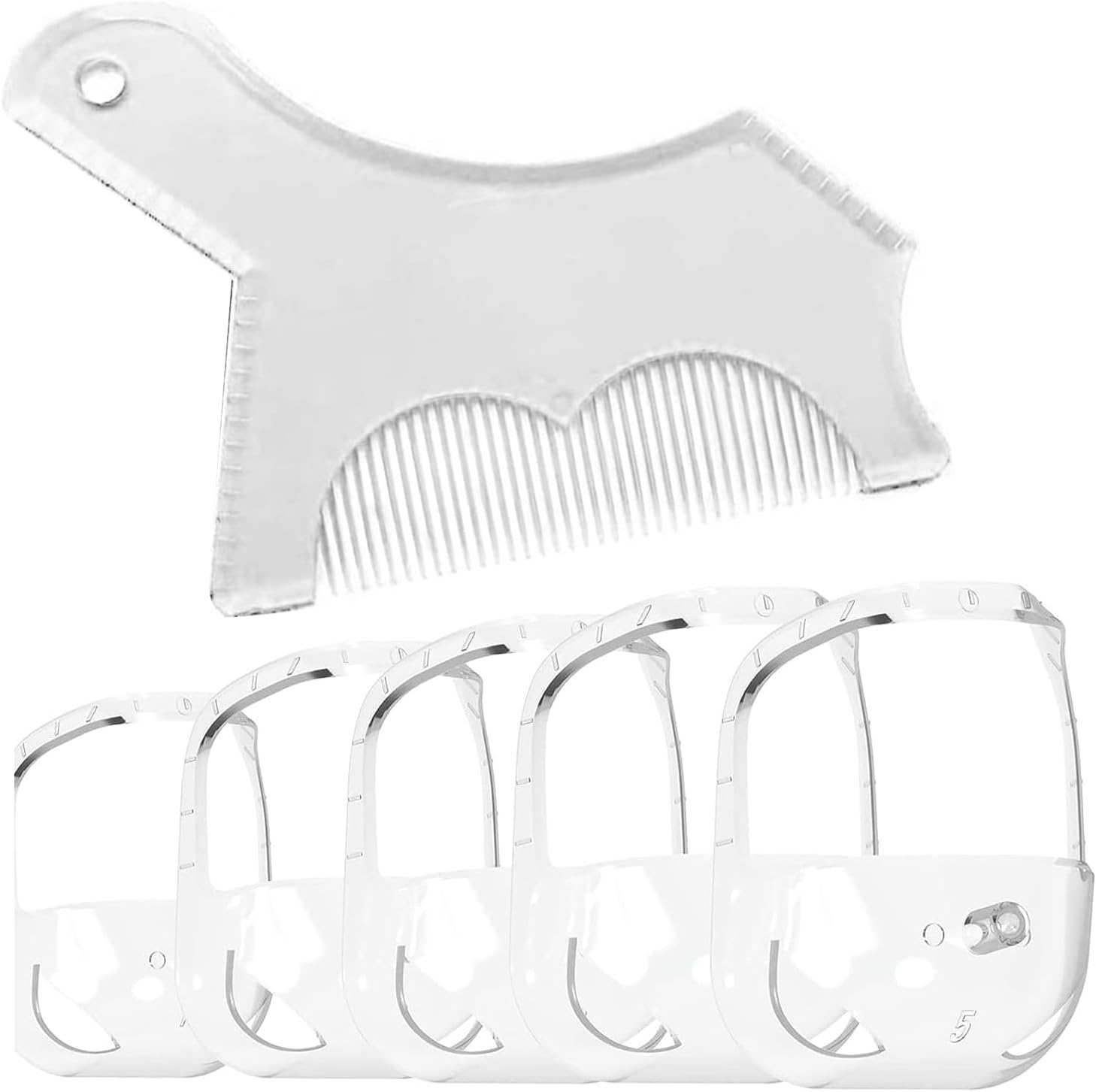 Outil De Mise En Forme De Barbe, Modèles De Rasage Réutilisables, Poids ...