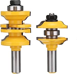 2Pcs 1/2 Inch SH Entry Interior Door Cabinet Round Over Matched R and S ...