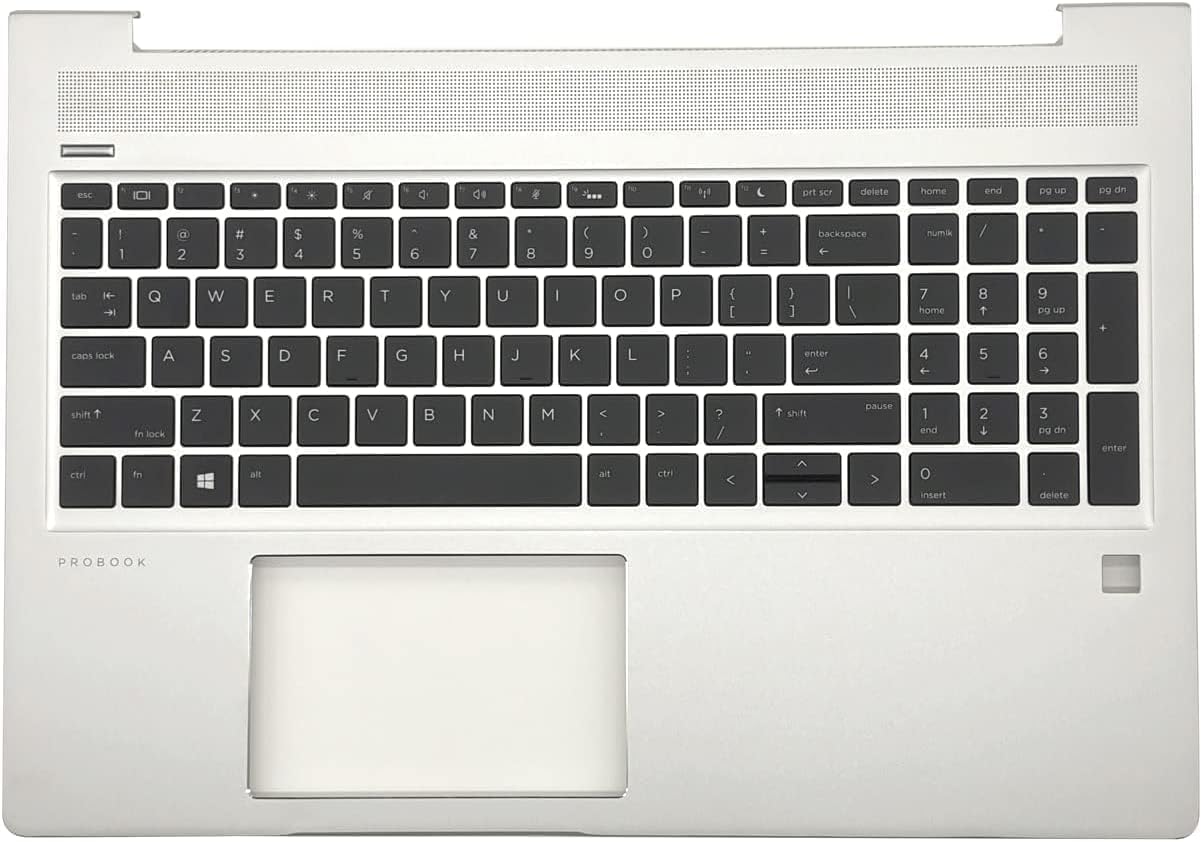 Replacement Upper Case Palmrest Top Cover for HP Probook 450 455 G6 450 ...