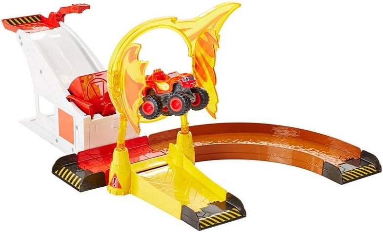 Fisher-Price Nickelodeon Blaze & The Monster Machines, Flaming Stunts ...