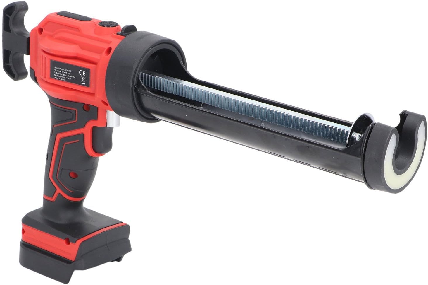 Cordless Caulking Gun, Rechargeable Electric Hard Glue Gun with LED ...