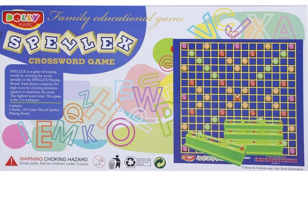 Buy Tykon Hub Spellex Crossword Mind Game for Kids Board Game Online at ...