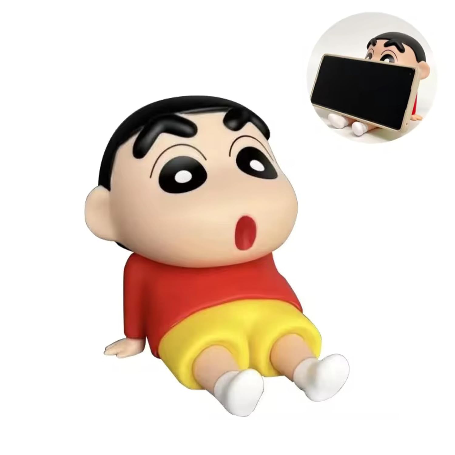 Cute Shinchan Phone Holder | Gift for Girls | Shinchan Action Figure ...