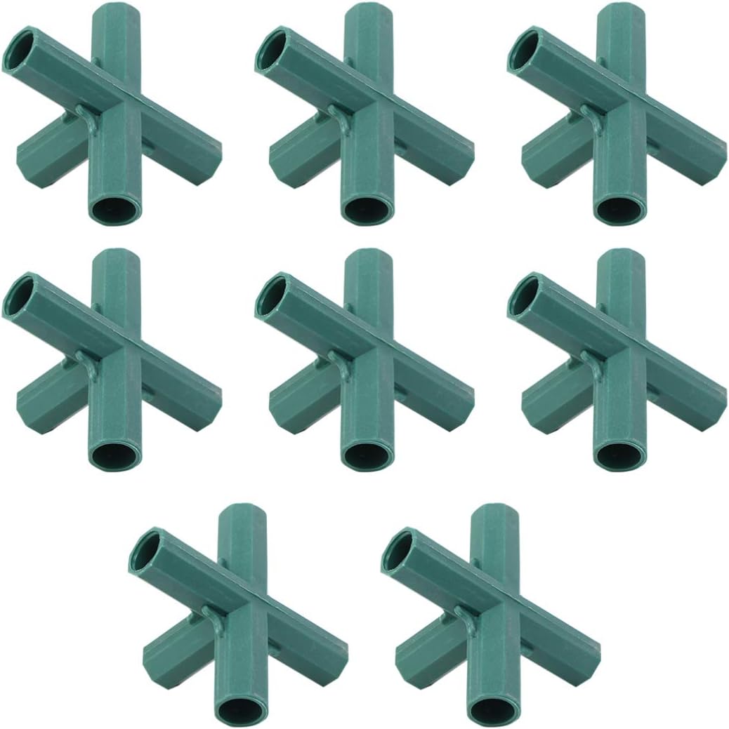 Amazon.com: Cabilock 8pcs 5-Way Cross Fitting Plastic Corner Fitting ...