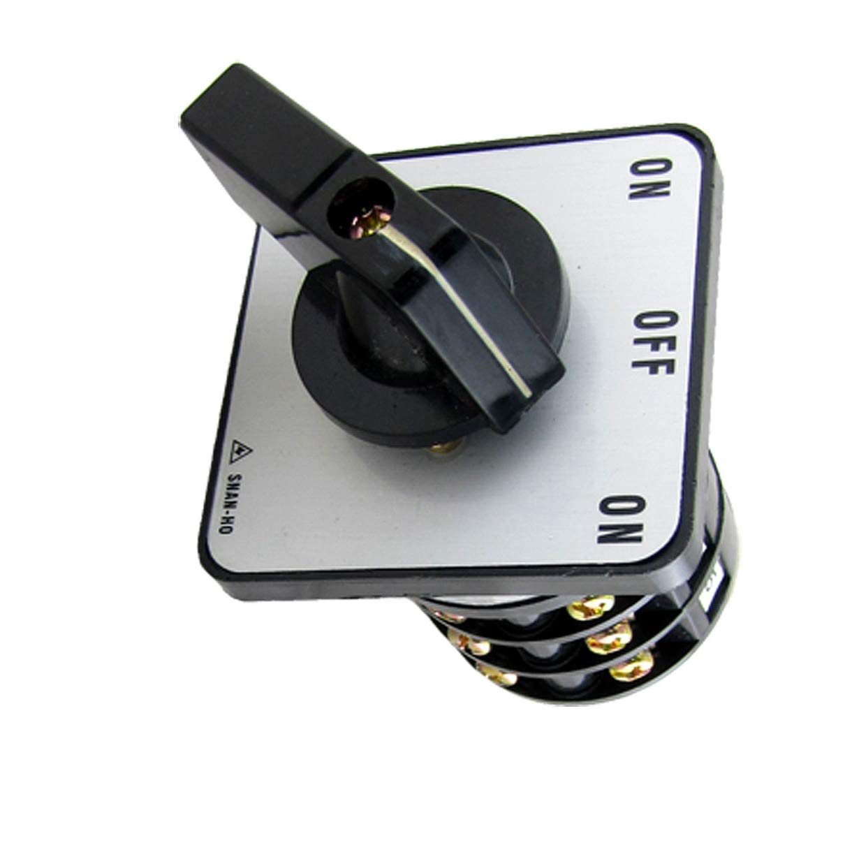 Aexit Electric ON-Off-ON Relays Position Rotary Cam Selector Switch ...