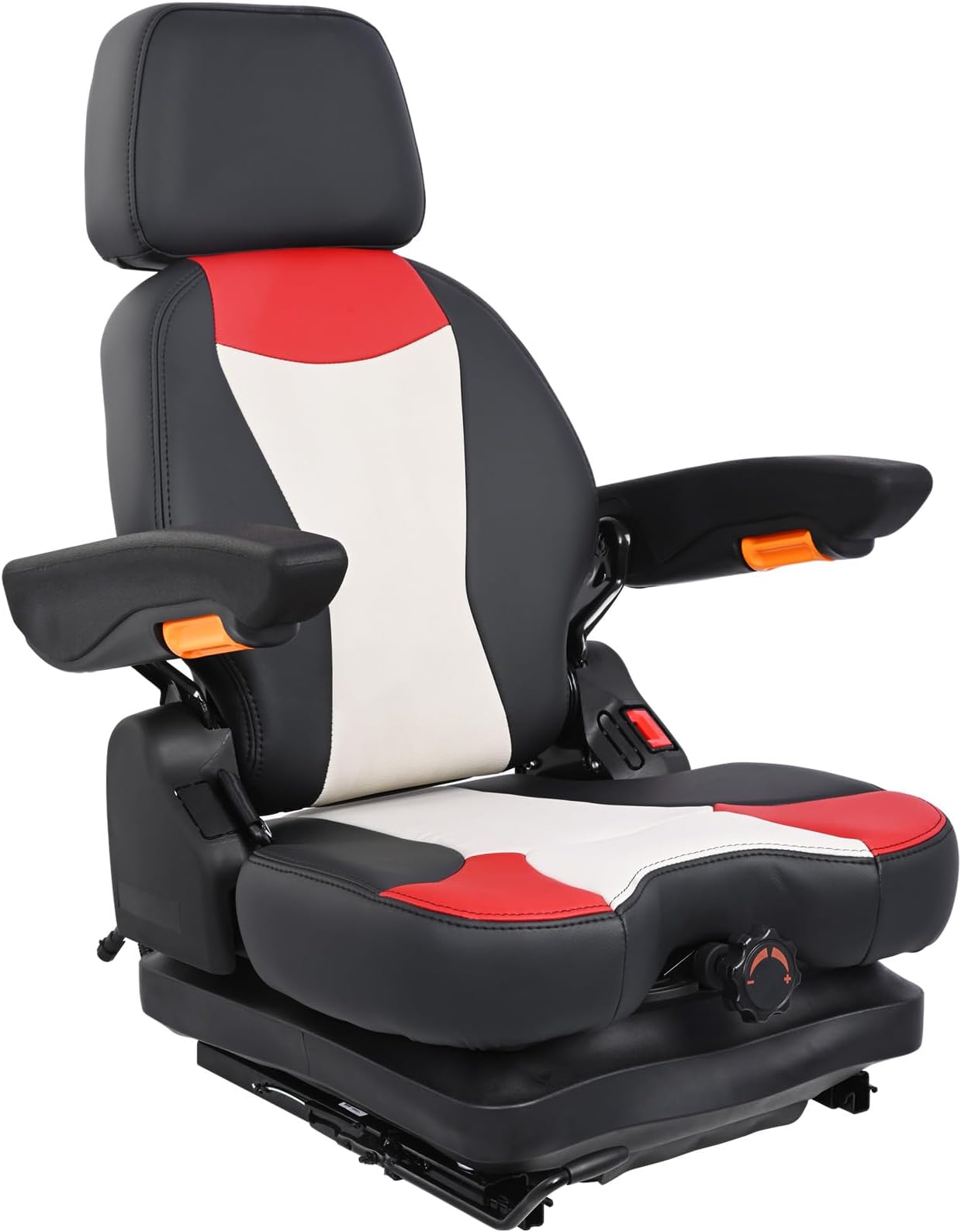 Amazon.com: MILSCO V5300 Gray Vinyl and Mechanical Suspension seat with ...