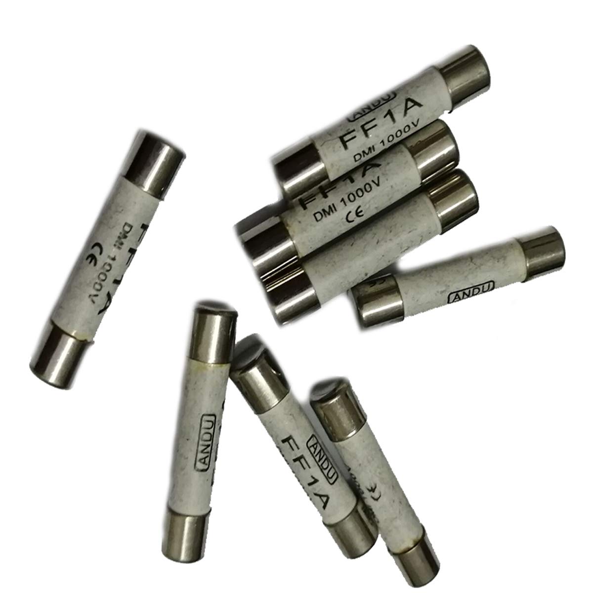 (Pack of 5) Fast Acting Ceramic Cartridge Fuse6.3x32mm Digital Multi ...