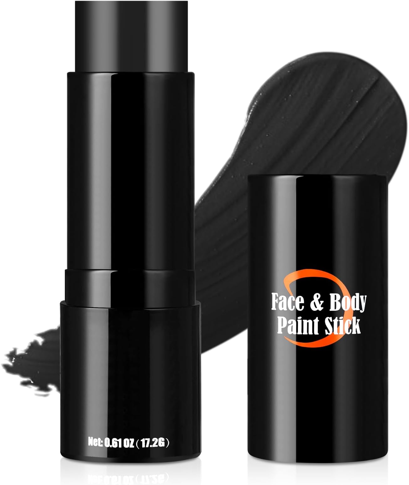 Amazon.com : Drawdart Black Cream-Blendable Face Paint Stick, Portable ...