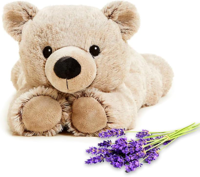 Amazon.com: warmies Microwavable & Weighted Stuffed Animals, Duck ...