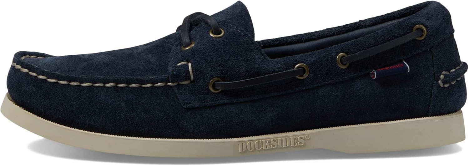 Amazon.com | Sebago Portland Rough Out Blue Navy 12 Regular (R ...