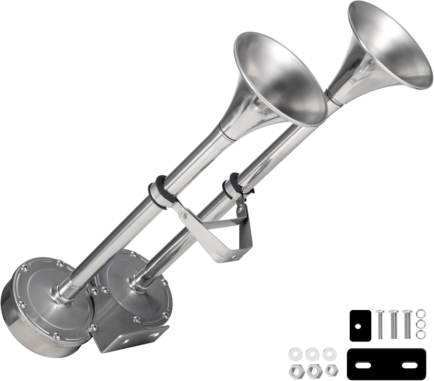 Amazon.com: AOLIHAN 150db Boat Horn Deluxe: 12V Dual Horn Trumpet ...