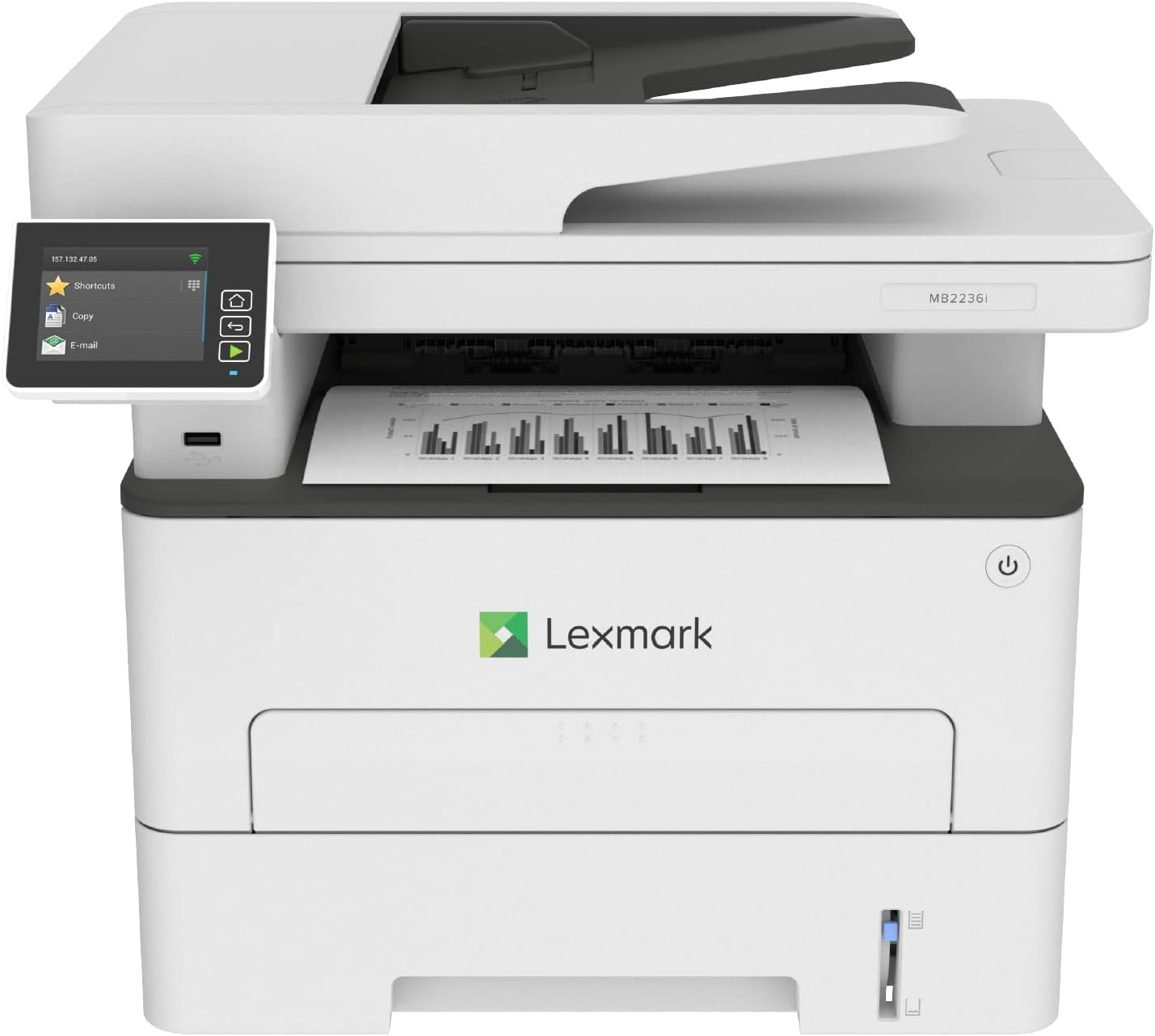 Lexmark MB2236i Black and White All-In-One Printer with Touch screen ...