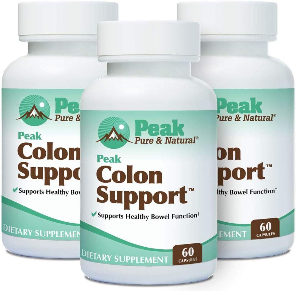 Amazon.com: Peak Pure & Natural Colon Support - Colon Cleanse and Detox ...