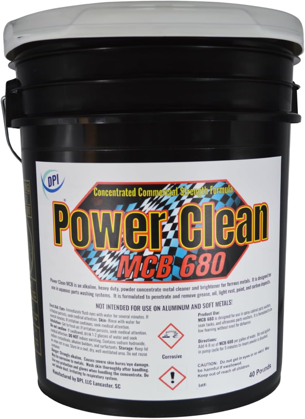 Amazon.com: DPI Power Clean MCB 680, Auto Parts Cleaning Detergent ...