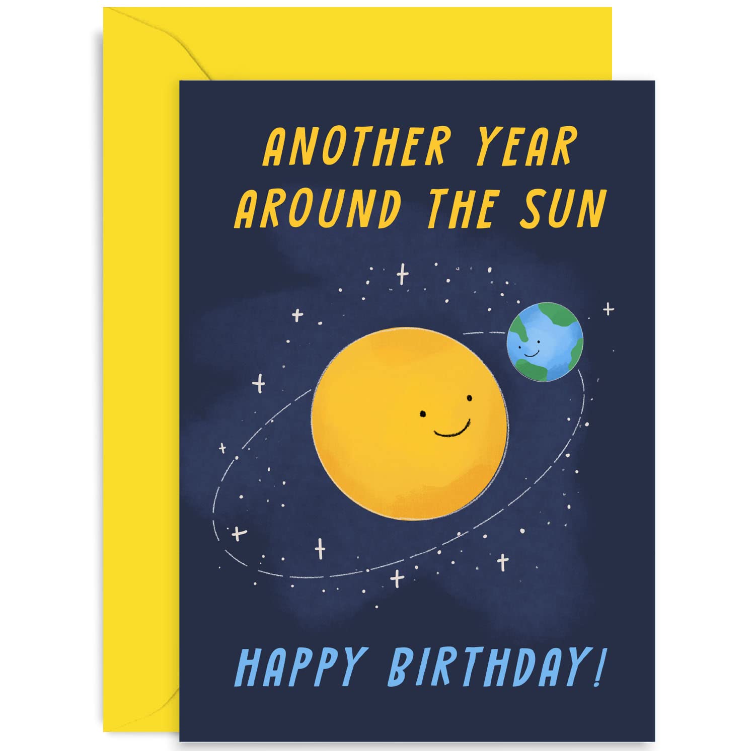 Amazon.com : Old English Co. Fun Happy Birthday Card for Him Her ...