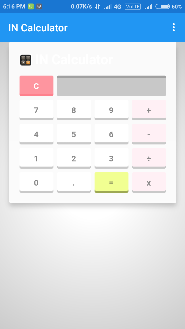 IN Calculator - App on Amazon Appstore