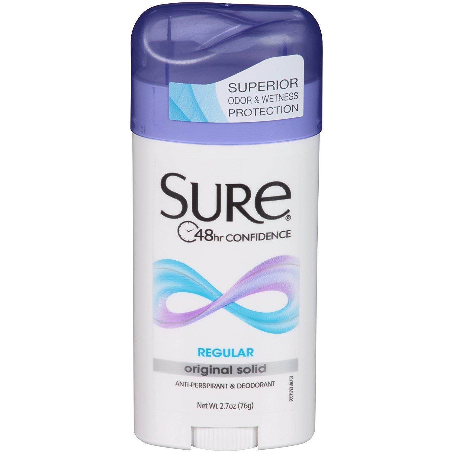 Amazon.com : Sure Original Solid Regular Scent Deodorant 2.7 oz ...