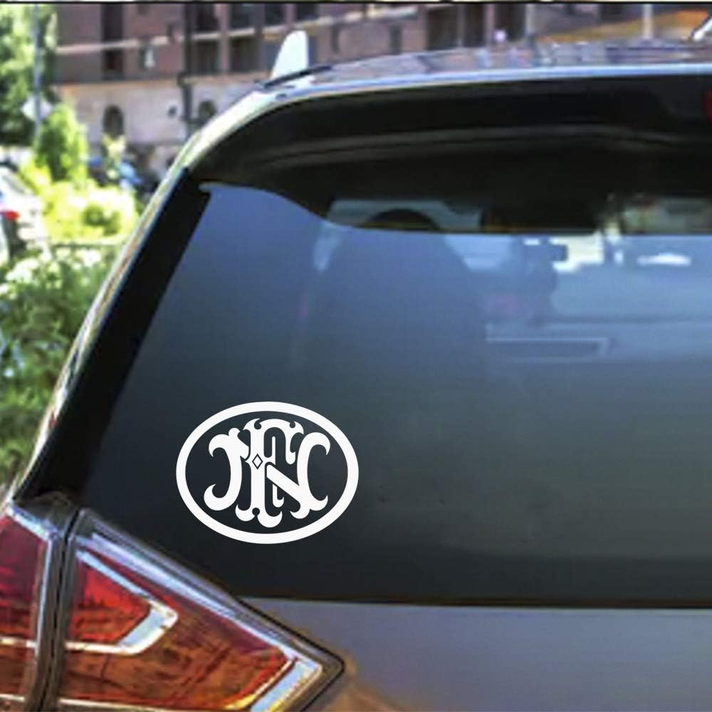 Amazon.com: Ewdsqs Car Sticker Fn Herstal Firearms Pistol Rifle Decal ...