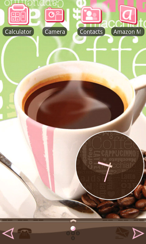Aplicación Morning Coffee Theme for Android en Amazon Appstore