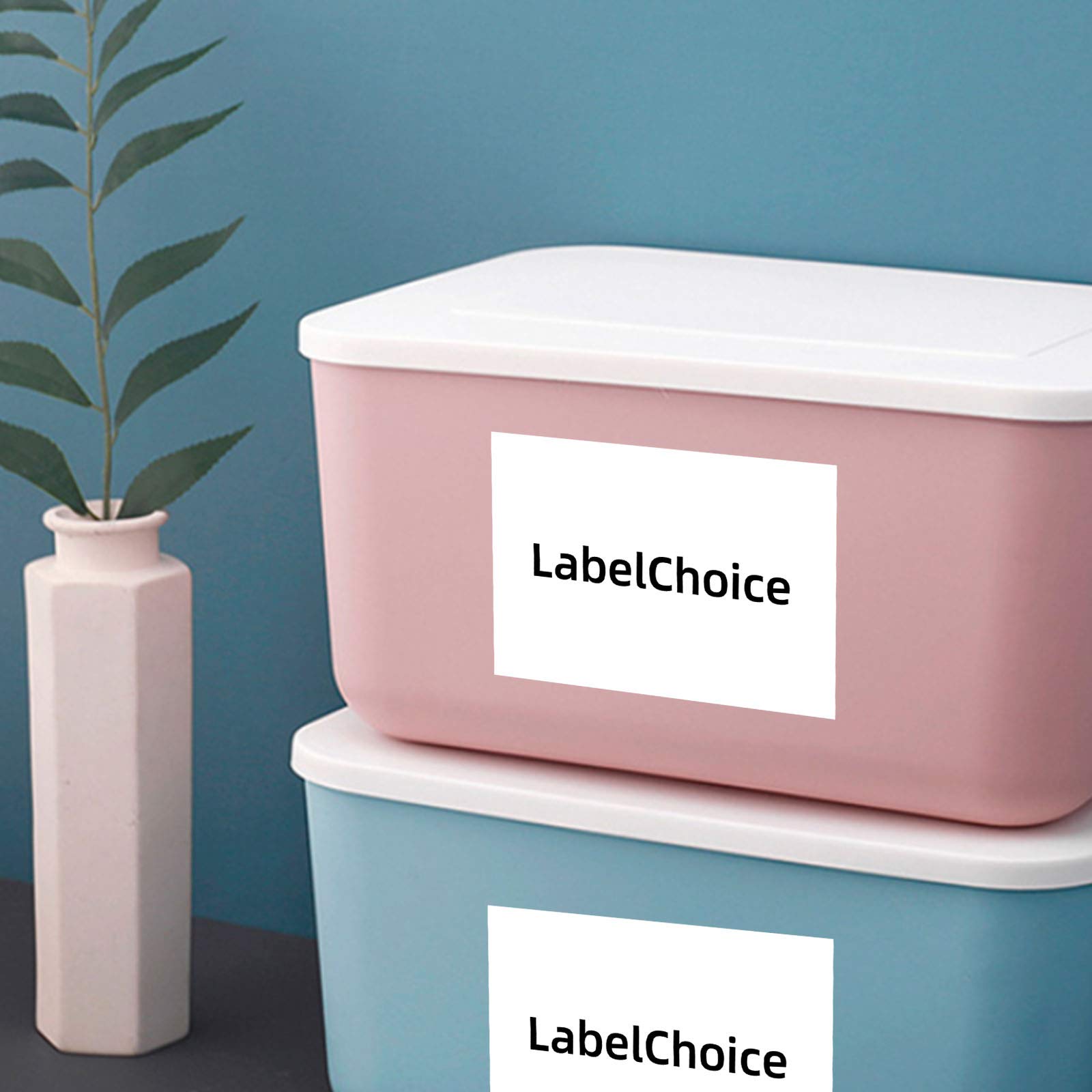 LabelChoice Hoja completa de 8.5 «x 11" Etiquetas adhe...B088KDPNQD ...