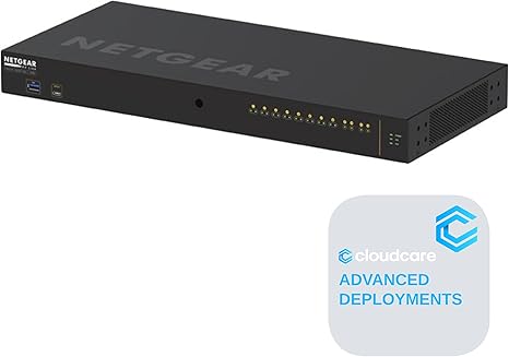 Amazon.com: NETGEAR AV Line M4250-10G2F-PoE+ 12 Port Switch GSM4212P ...