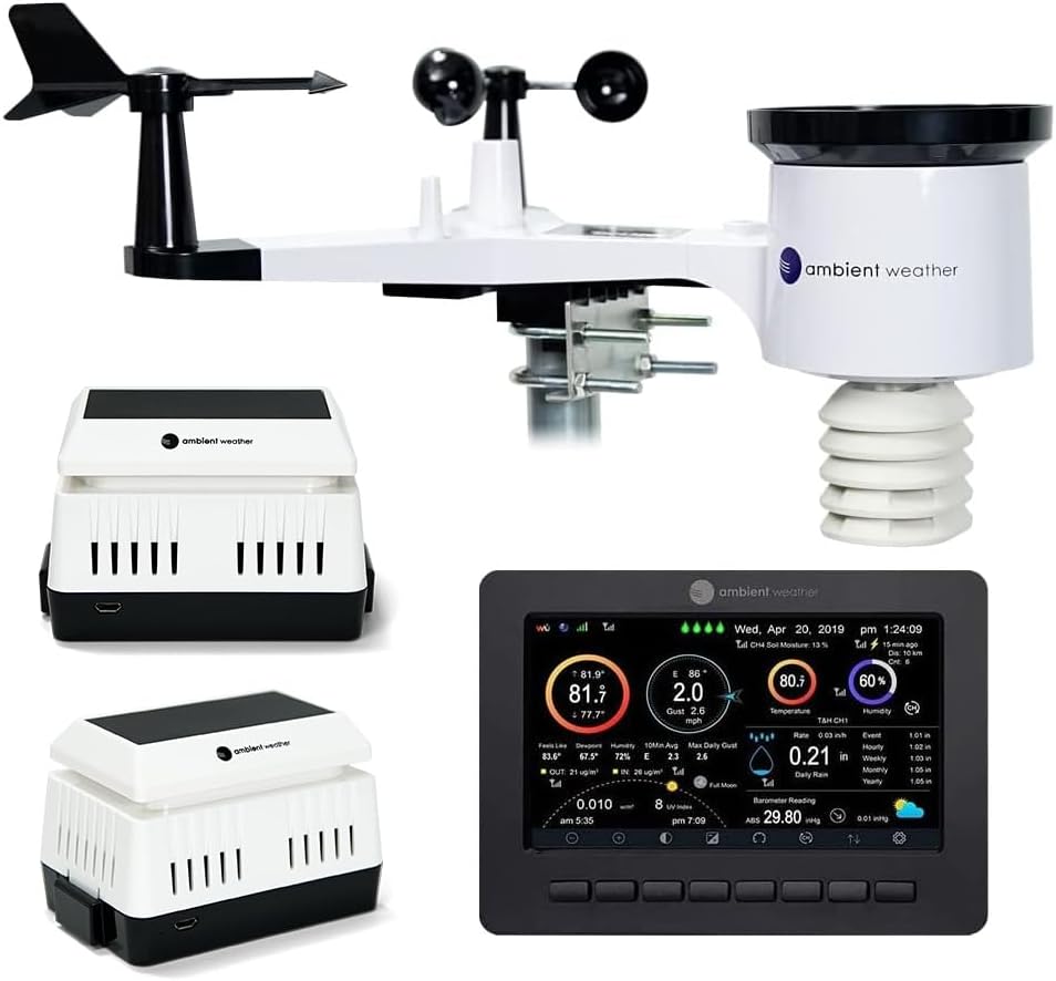 Amazon.com : Ambient Weather WS-2000 Air Quality Bundle with PM2.5 ...