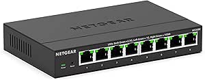 Amazon.com: NETGEAR 8-Port Multi-Gigabit Ethernet Easy Smart Managed ...