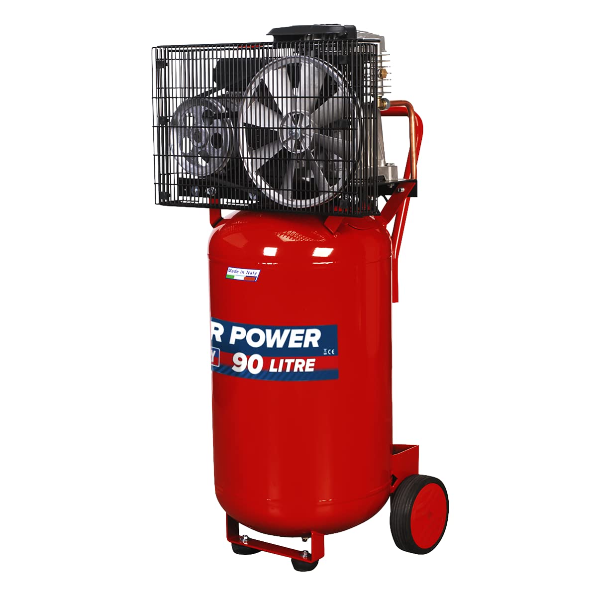 Compressor 90L Vertical Belt Drive 3hp : Amazon.de: Baumarkt