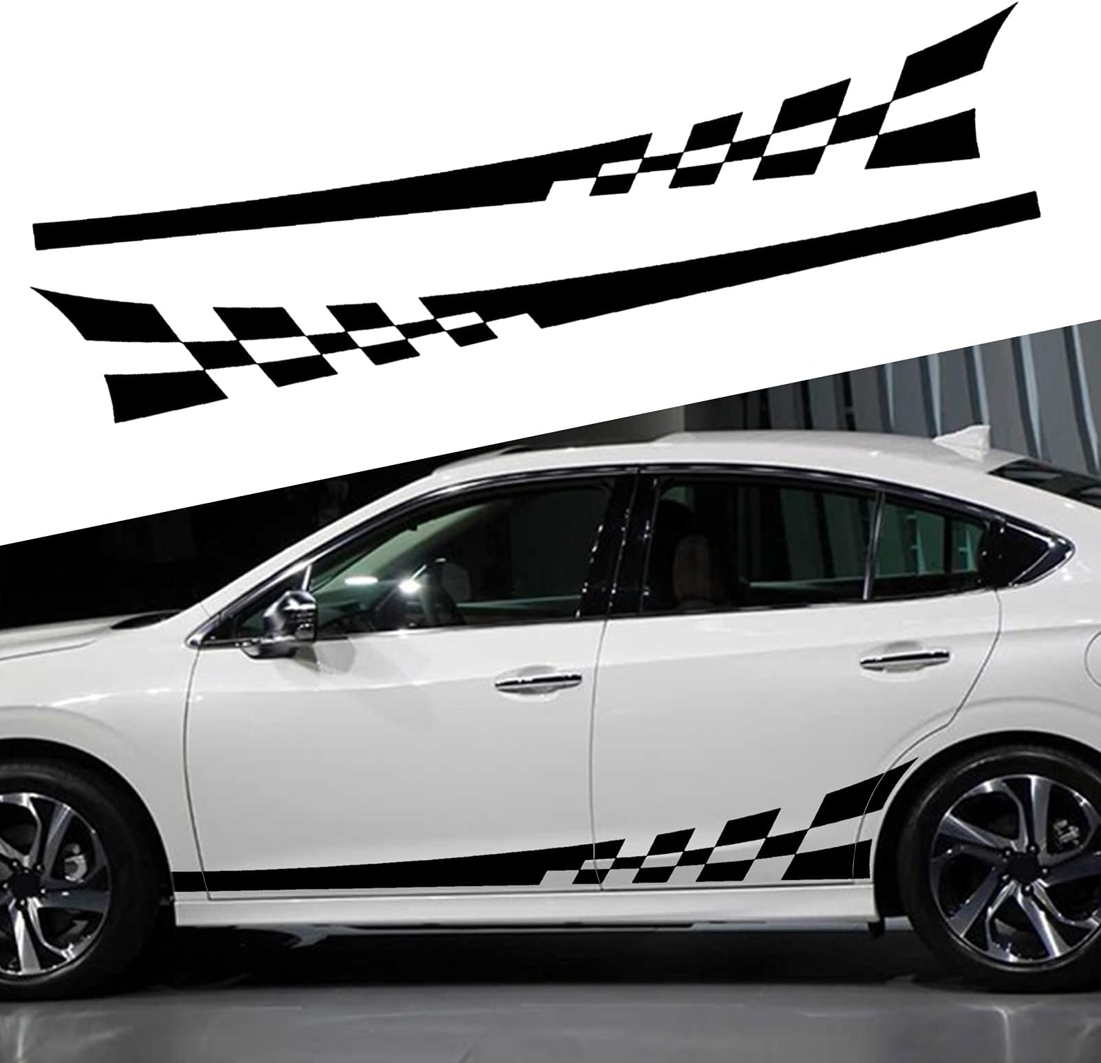 Amazon.com - BLAJR Universal Sports Racing Stripe Lattice Totem ...