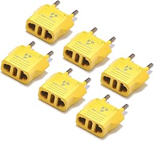 Amazon.com: United States to Ukraine Travel Power Adapter to Connect ...