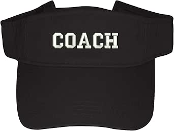 Amazon.com: Coach Visor Hat - Visera unisex bordada - Visera de verano ...