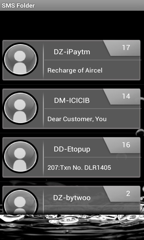 SMS Folder - App on Amazon Appstore