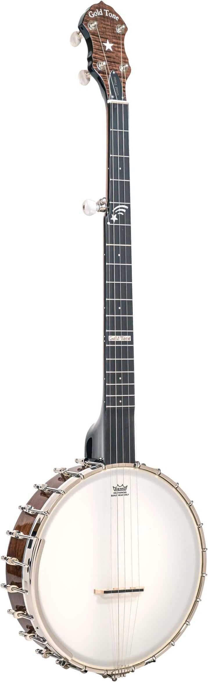 Amazon.com: Gold Tone Plucky Banjo (Five String, Vintage Brown ...