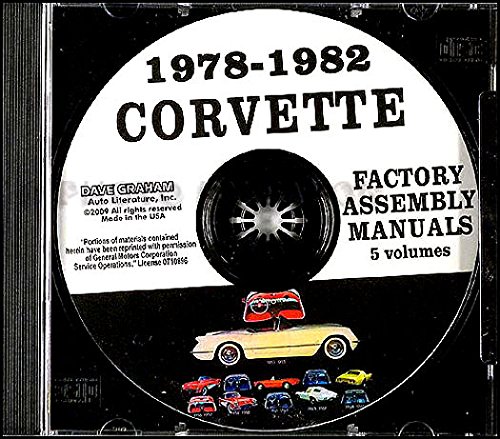 1978 1979 1980 1981 1982 CHEVROLET CORVETTE FACTORY ASSEMBLY ...