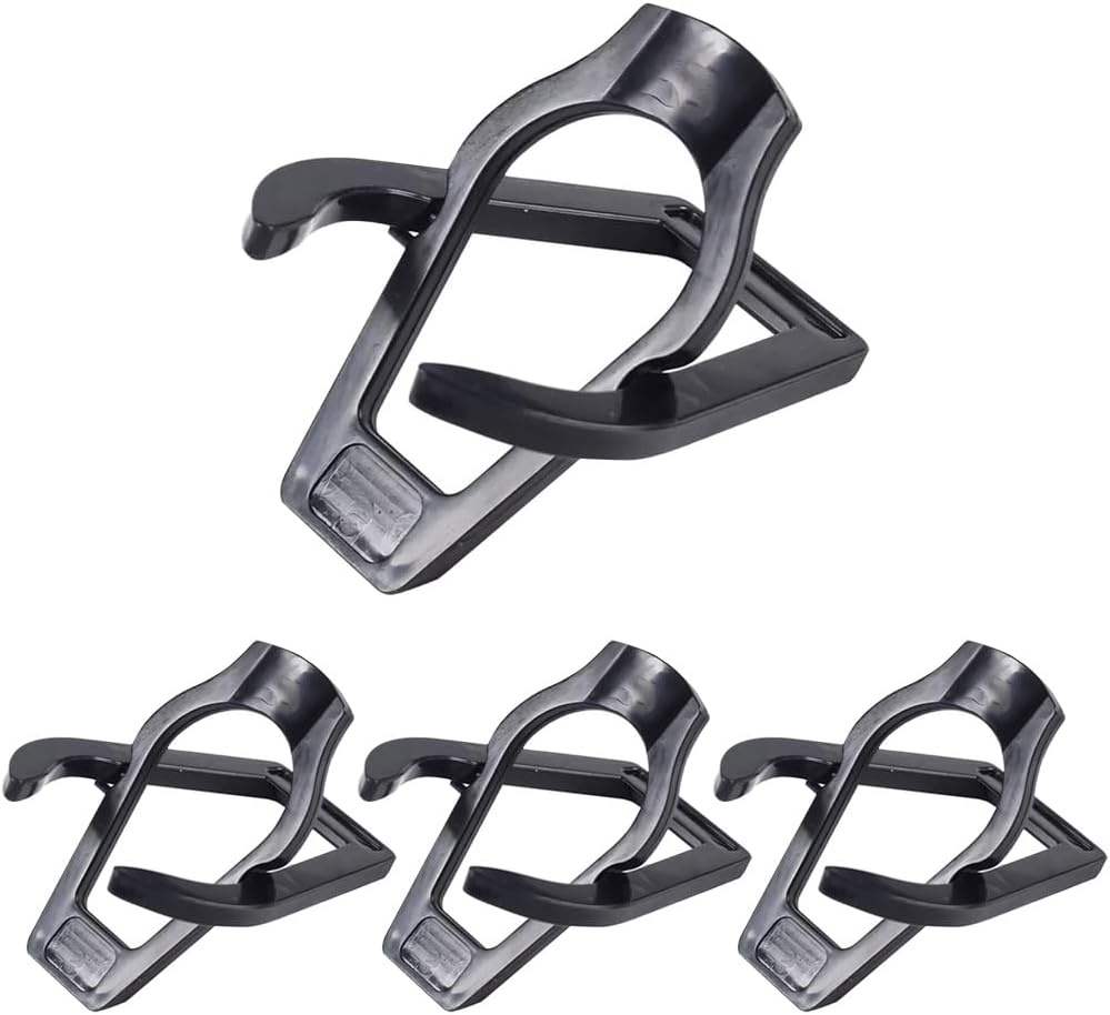 MENGQILINYU Foldable Pipe Stand 4 Pack – Black Plastic Tobacco Pipe ...