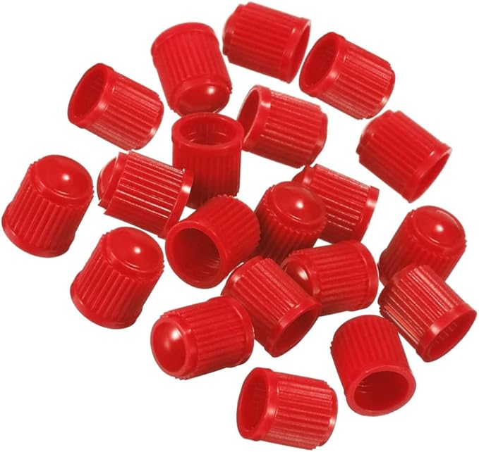 50PCS Tyre Valve Caps,Tyre Dust Caps,Valve Cap Plastic Tire Valve Dust ...