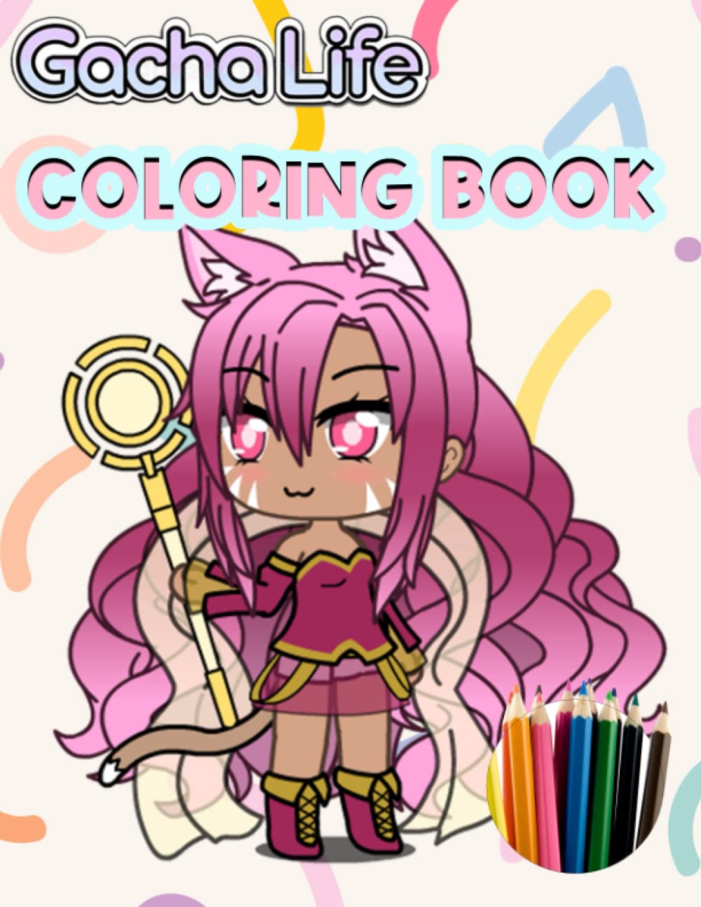 Buy Gacha Life Coloring Book: An Amazing Coloring Book With Lots Of ...