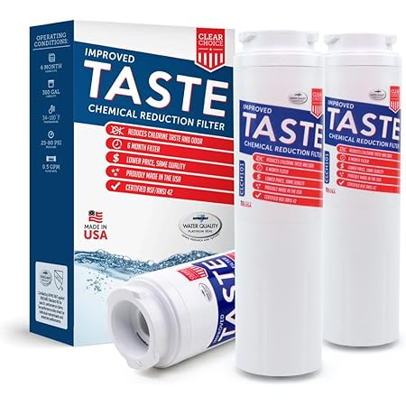 Amazon.com: Clear Choice Taste Filter Replacement for Whirlpool UKF8001 ...