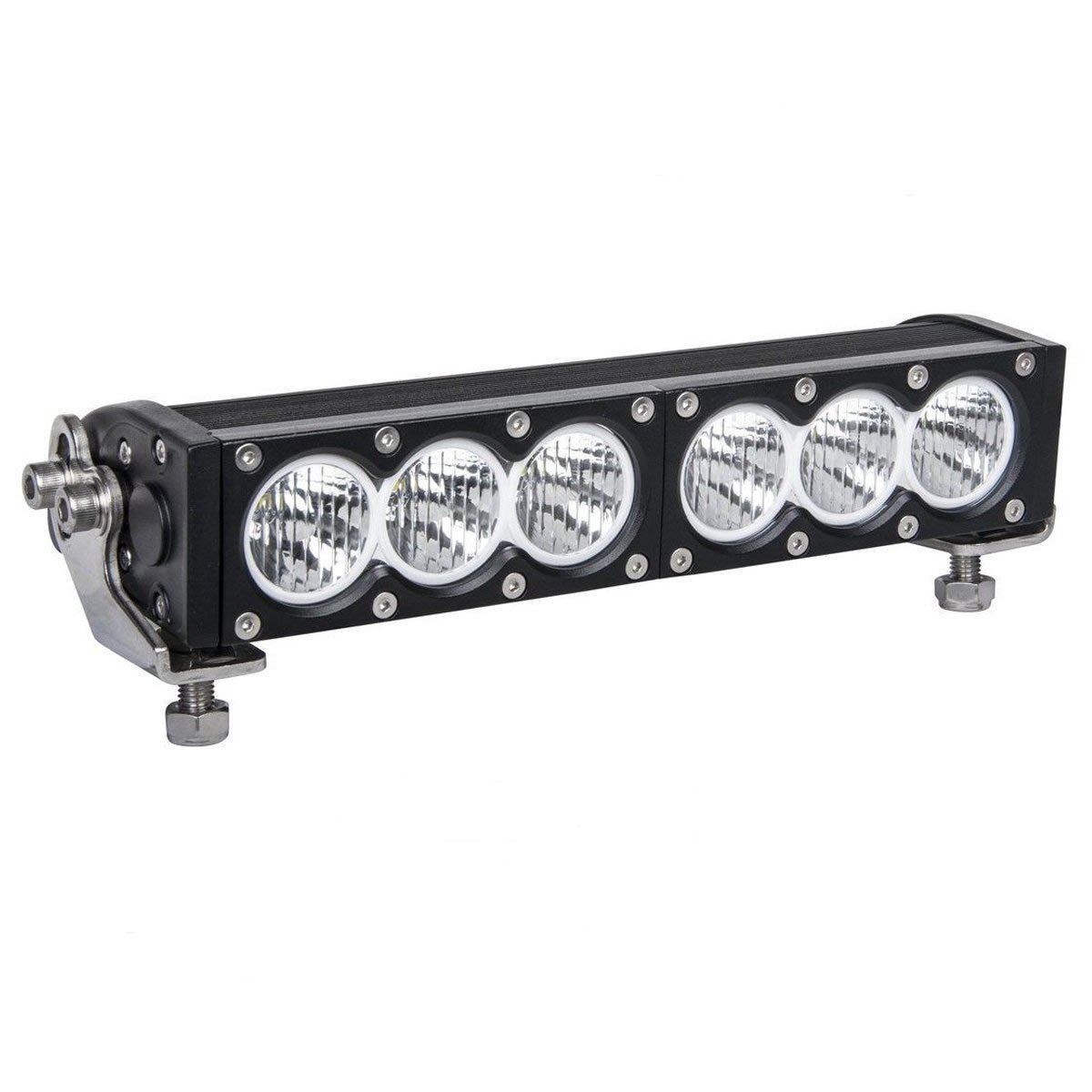 Amazon.com: Super Bright Off-Road LED Light Bar 10" Single Row, 6000K ...